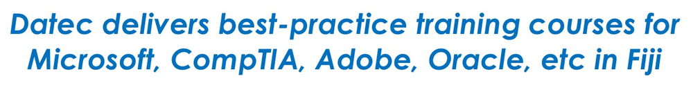 Datec Fiji - Training